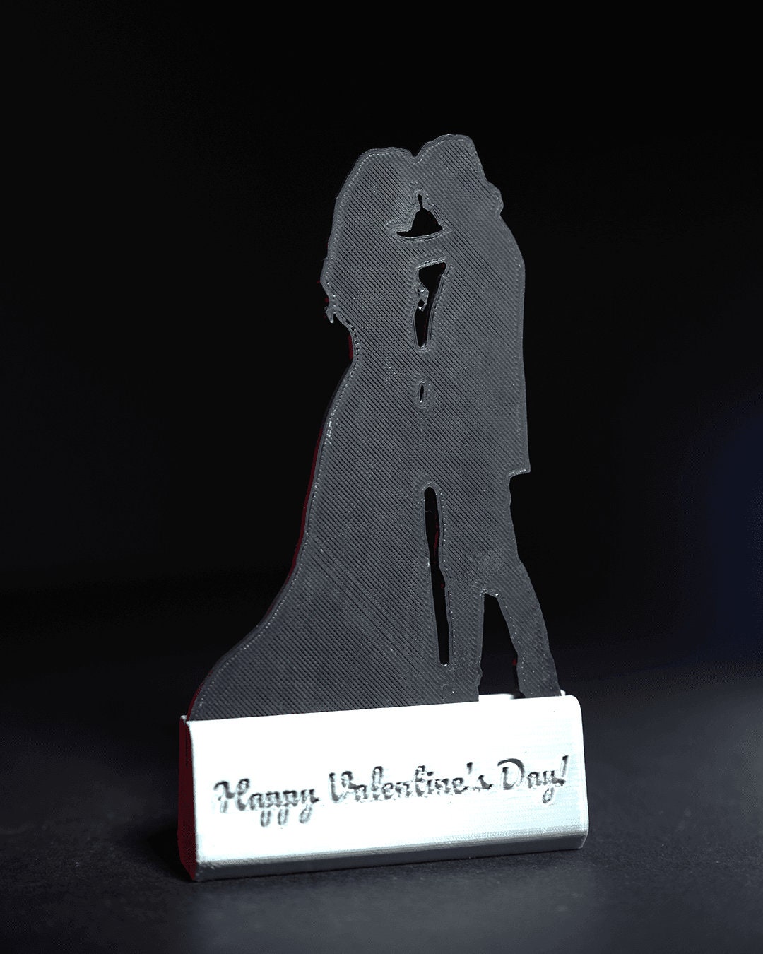 3D Printed Customizable Silhouette - Etsy