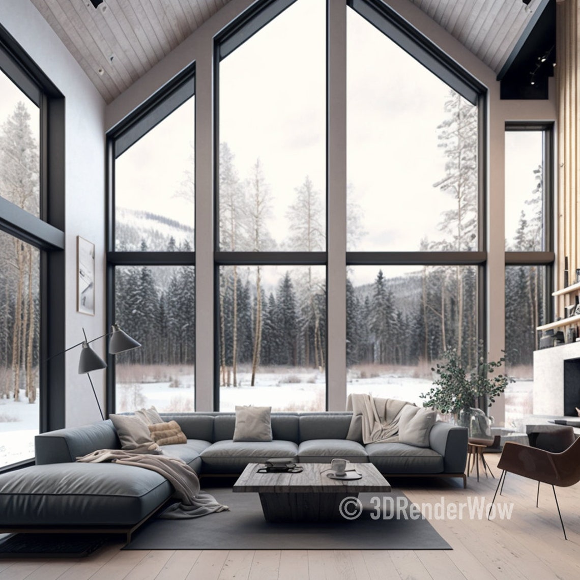 3D Rendering Custom Photorealistic Architecture MODERN House Render ...