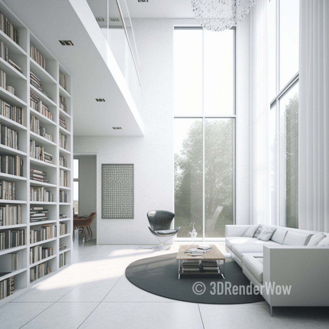 3D Rendering Custom Photorealistic Architecture MODERN House Render ...