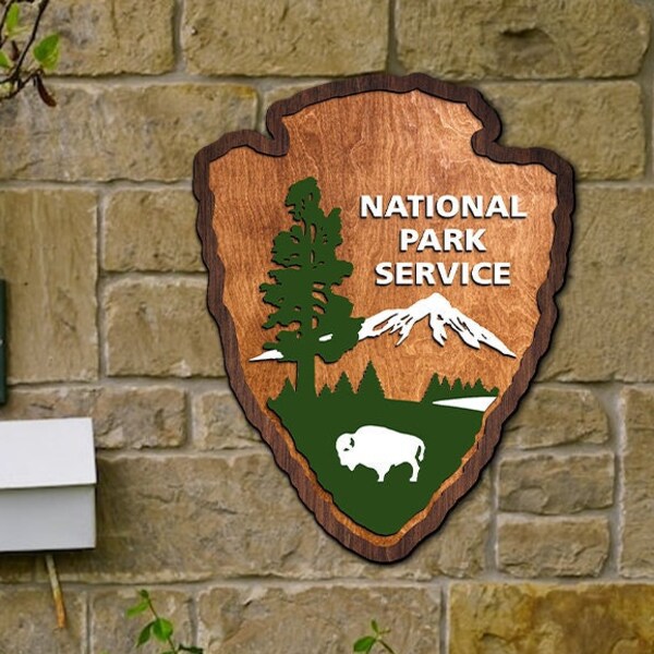 Laser Engraved Map National Parks - Etsy