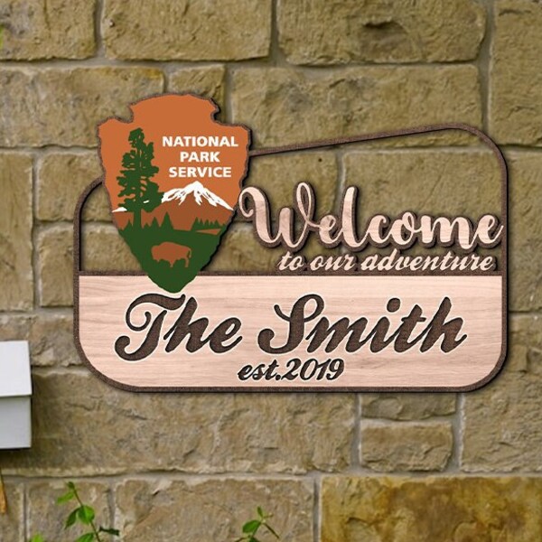 Welcome to National Park Svg - Etsy