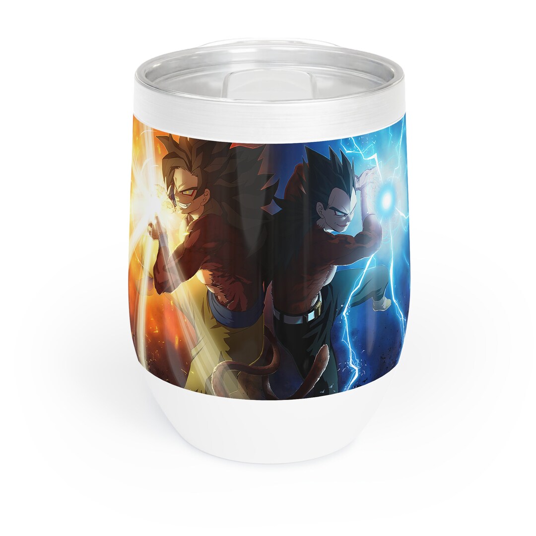 Goku and Vegeta Chill Wine Tumbler - Etsy