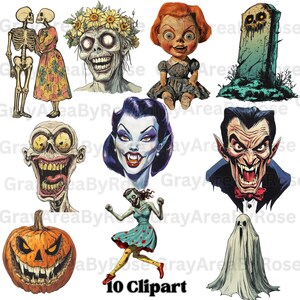 Haunted Halloween Junk Journal Pages, Vintage Inspired Ephemera, Junk ...