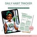 Daily Habit Tracker Digital Printable Everyday Habit Tracker Goodnotes ...