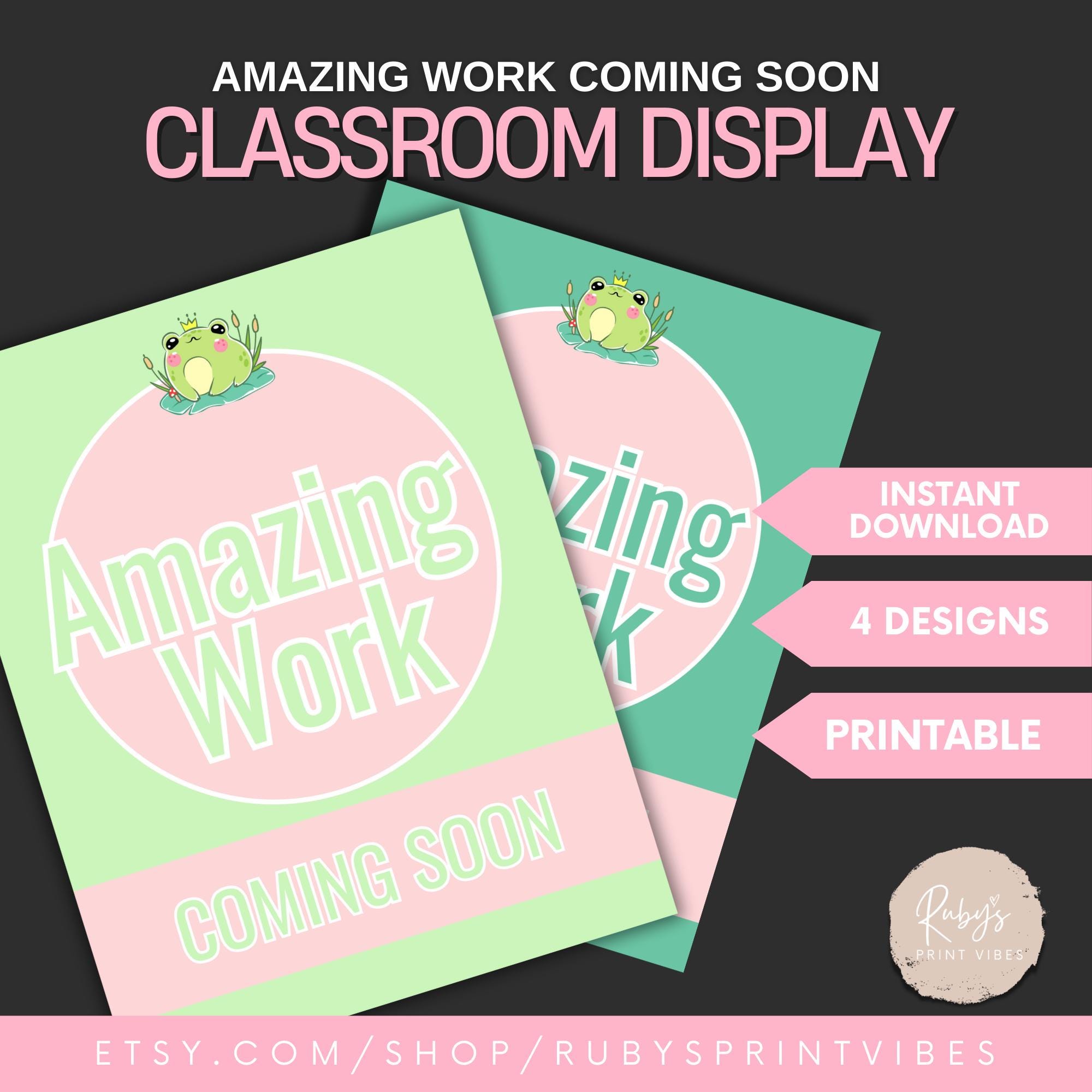 Brag Board Poster Set - Display Your Students' Amazing Work | Includes ...