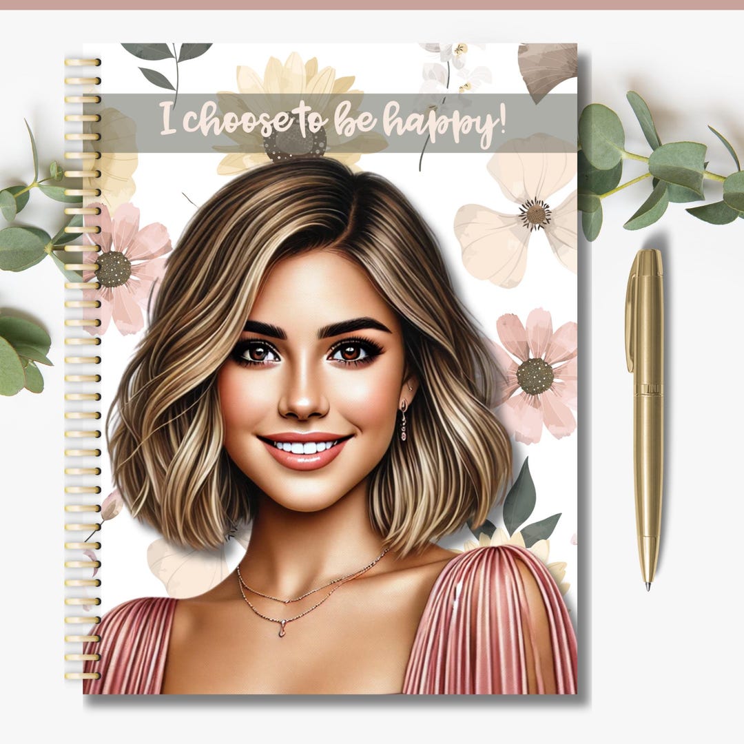 2025 Journal Cover for Cute Notebook DIY Journals With Motivational ...