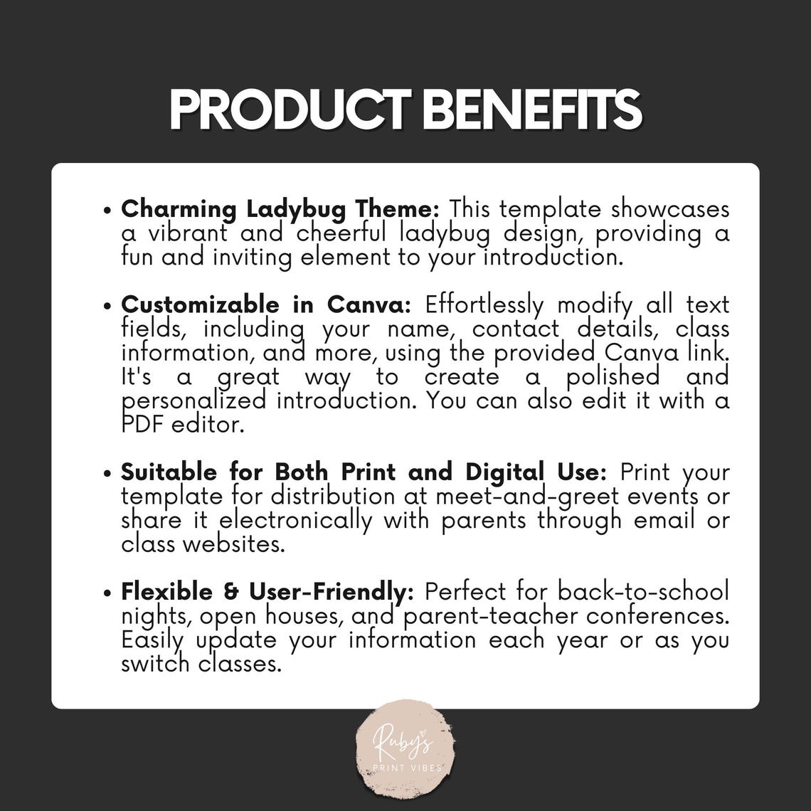 Meet the Teacher Template Editable in Canva Teacher Introduction Flyer ...