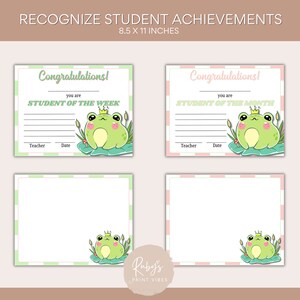 Classroom Decor Bundle: Frog Theme Editable Decorations | Classroom ...