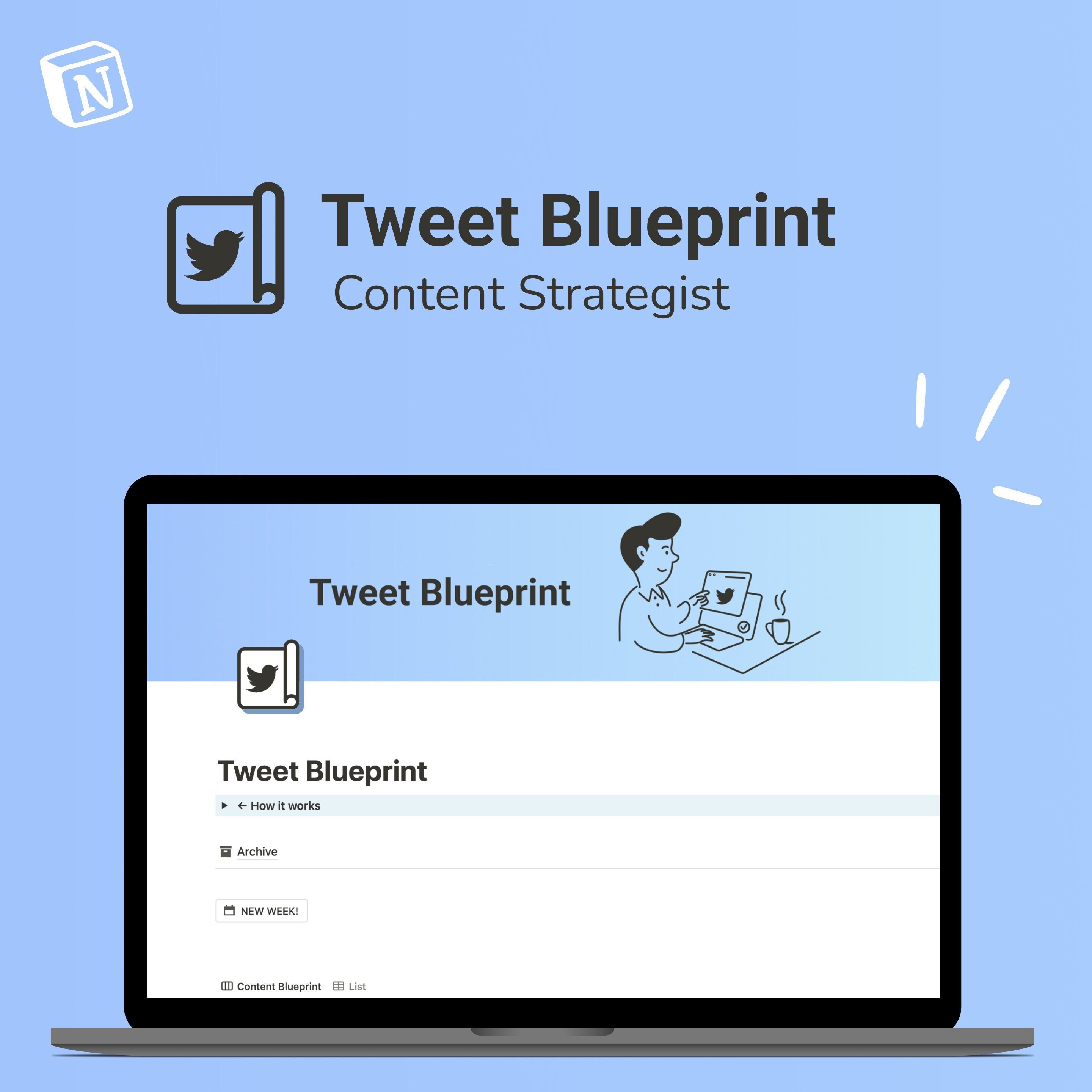 Blank Twitter Tweet Template