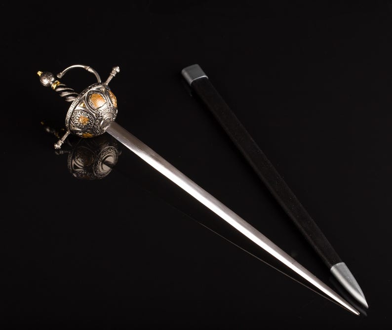 Rapier With Scabbard for BJD Dolls, SD, 1/3, Smartdoll. Fencing Sword ...