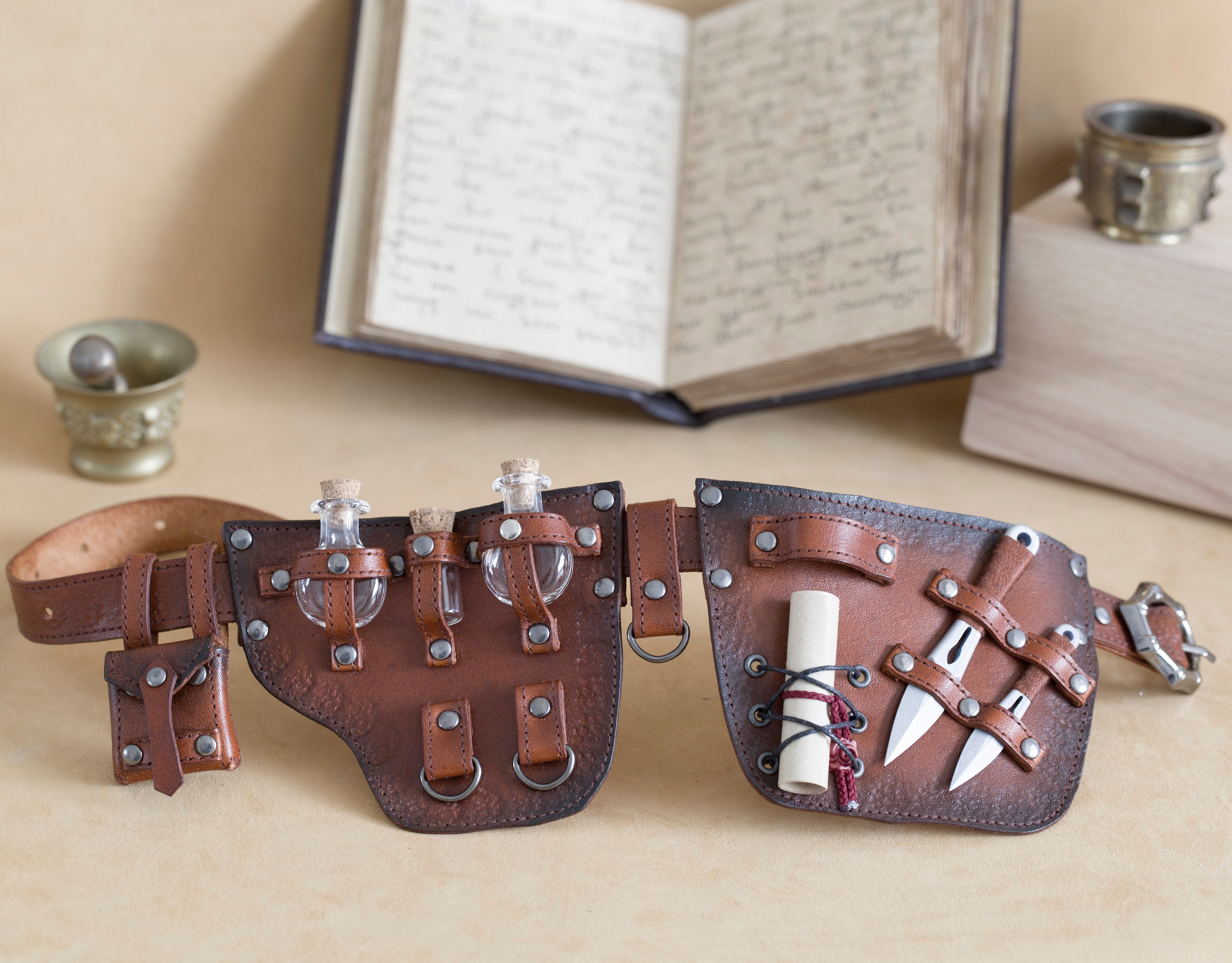 Belt for BJD Doll, ABJD, SD, 1/3, 70, Wizard Belt, Explorer Belt ...