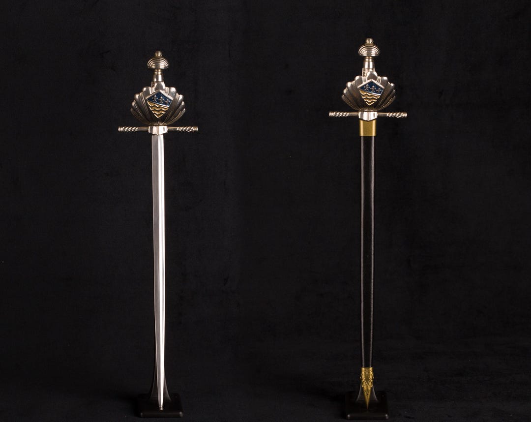 Metal Rapier With Leather-wrapped Sheath for Smartdoll, BJD Dolls, SD ...