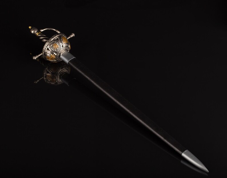 Rapier With Scabbard for BJD Dolls, SD, 1/3, Smartdoll. Fencing Sword ...