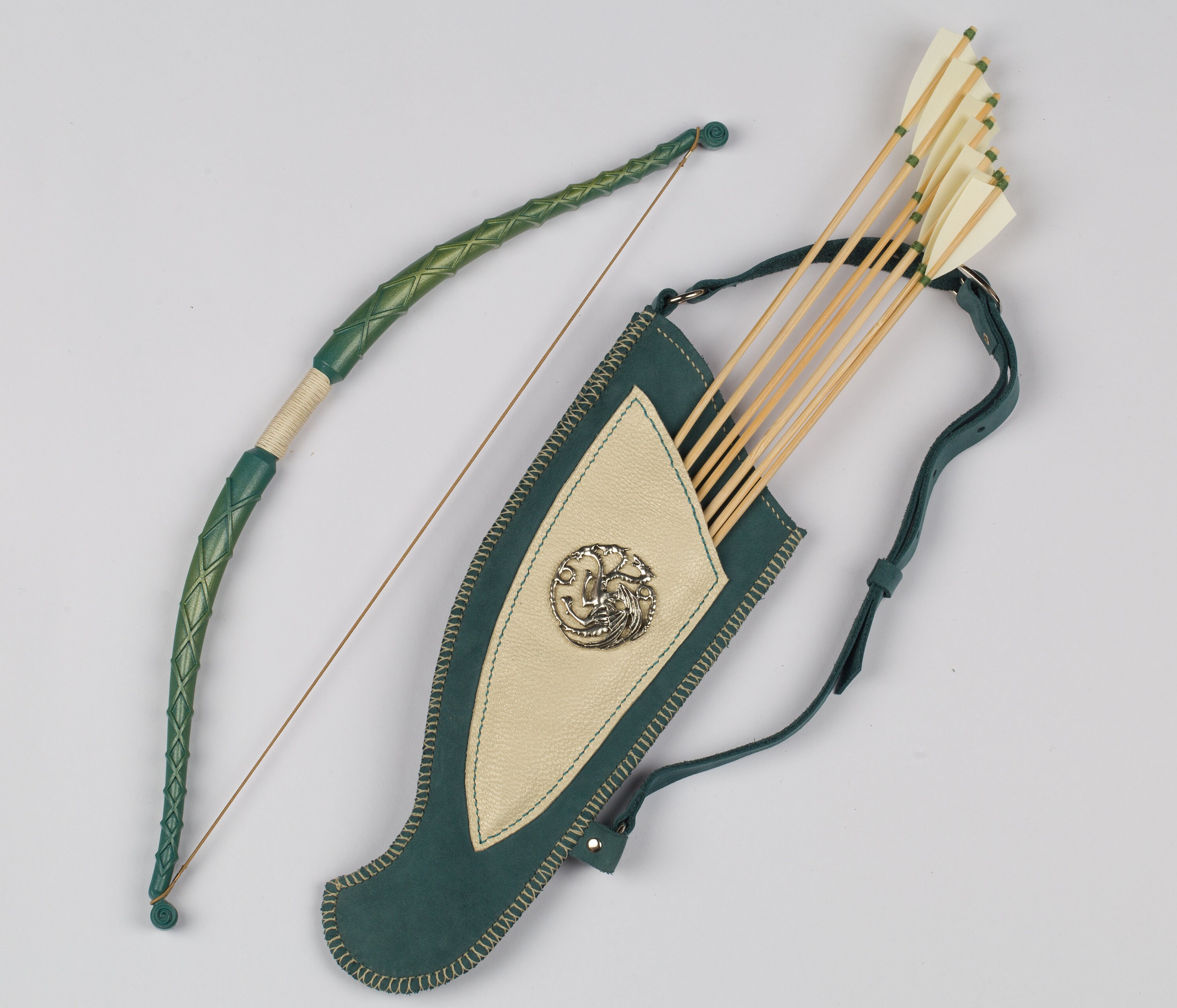 Bow 30 Cm for BJD Dolls, SD, 1/3, 70. Medieval Bow, Quiver, Arrows ...