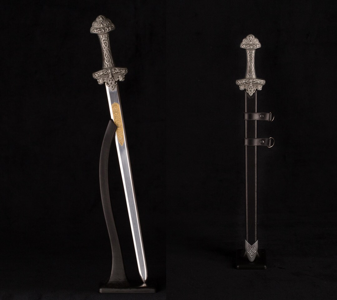Metal Sword With Leather-wrapped Sheath for Smartdoll, BJD Dolls, SD ...