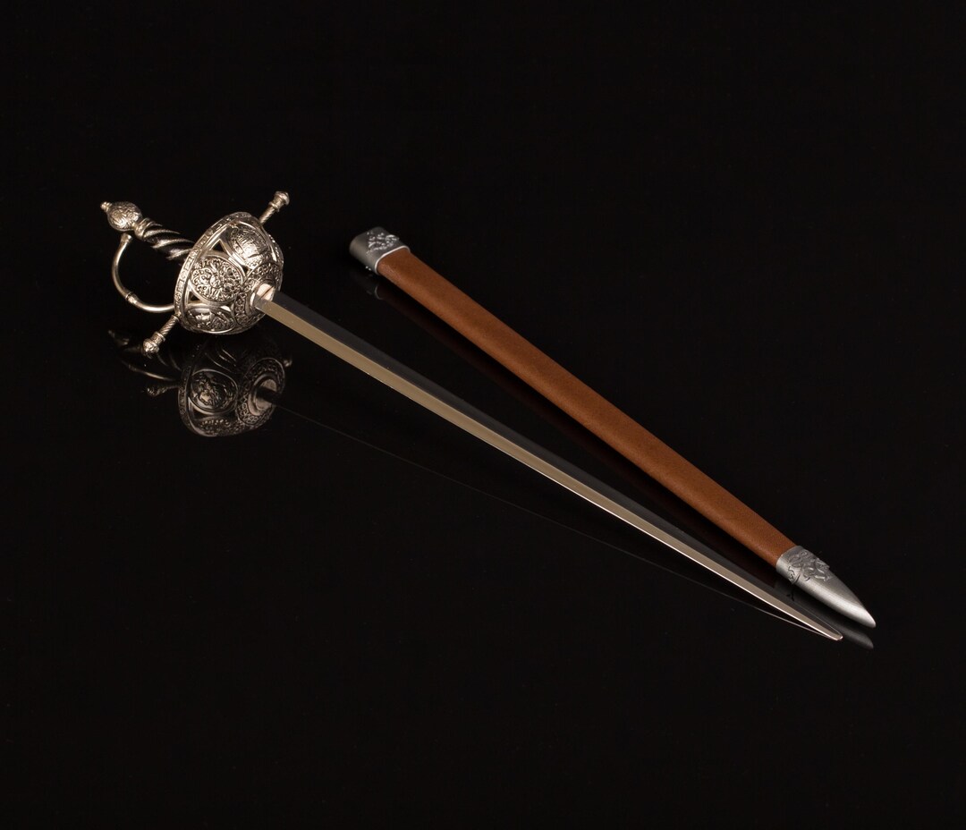 Rapier With Scabbard for BJD Dolls, SD, 1/3, Smartdoll. Fencing Sword ...