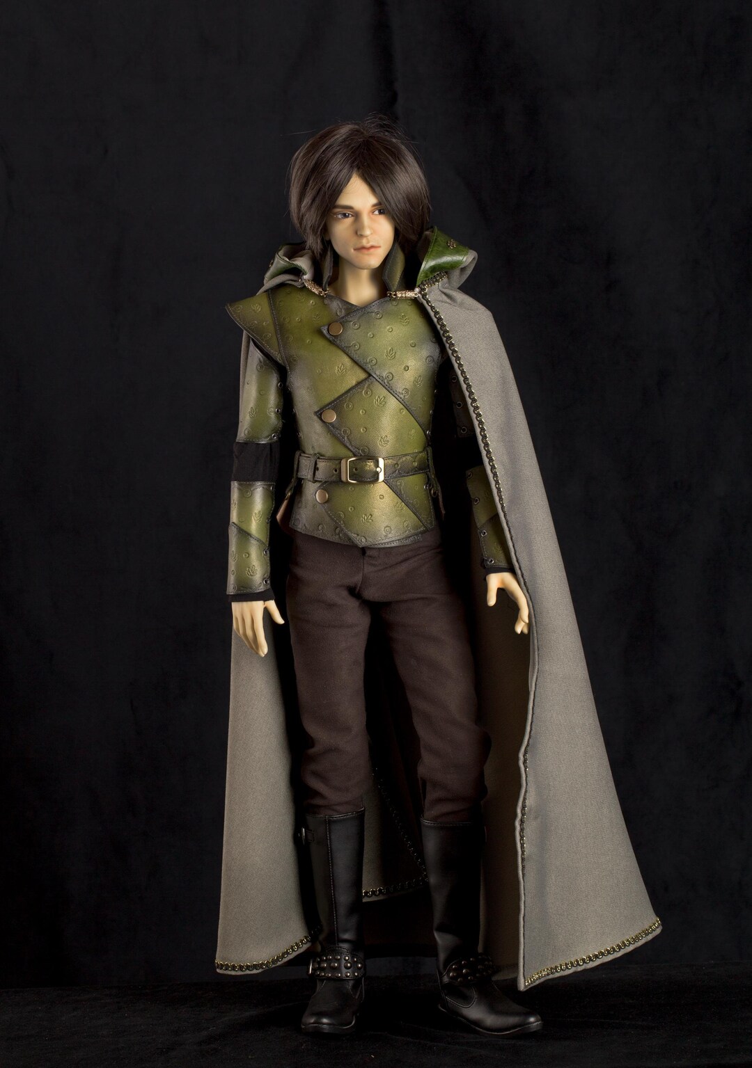 Elven Outfit for BJD Doll SD, 1/3, Iplehouse Nyid Boy. Leather Armour ...