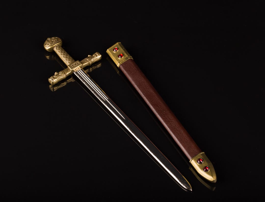 Sword With Scabbard for BJD Dolls, SD, MSD, 1/3, 1/4, Smartdoll. Weapon ...