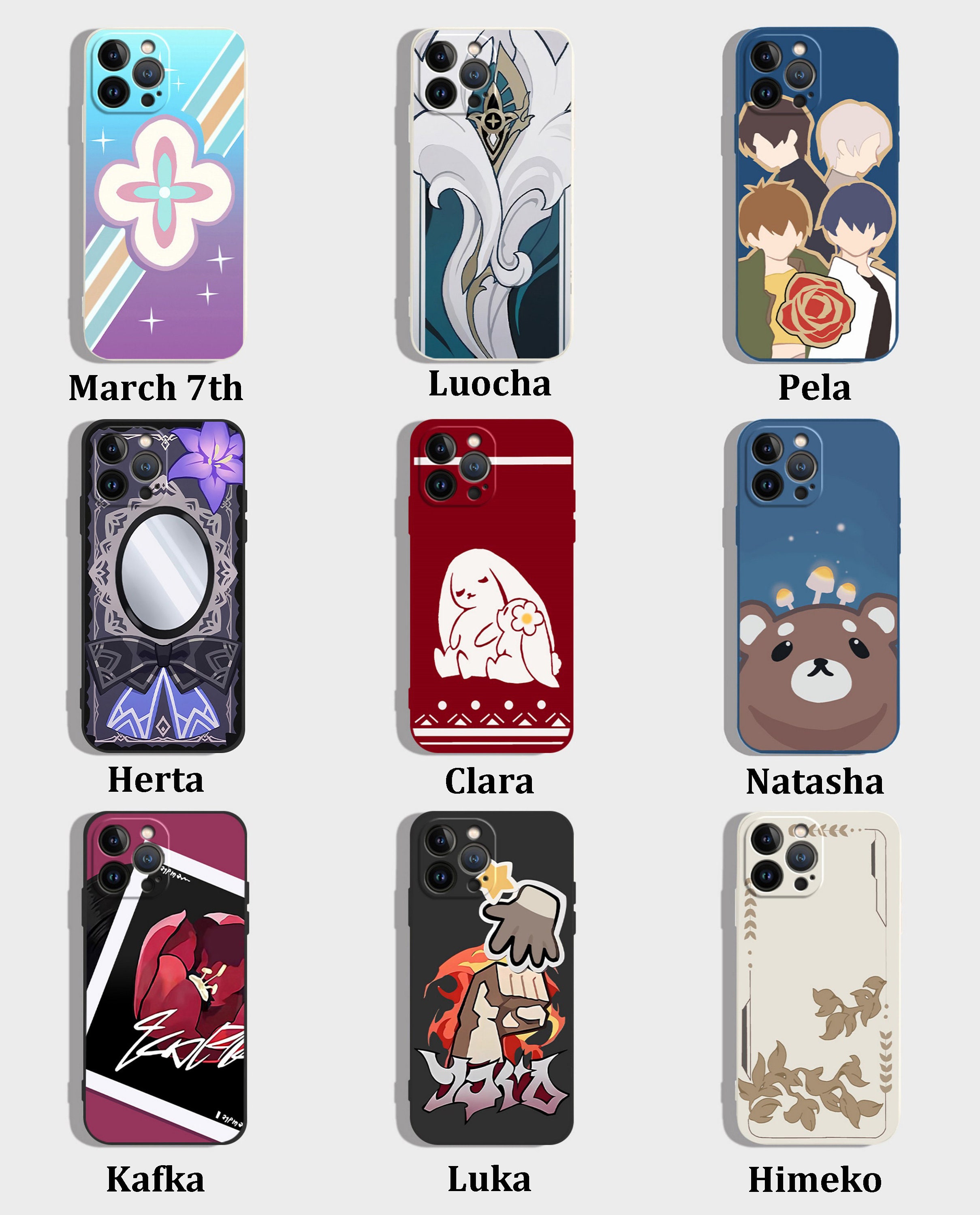 Honkai Star Rail Phone Case Kafka Anime iPhone 15 14 13 12 11 - Etsy