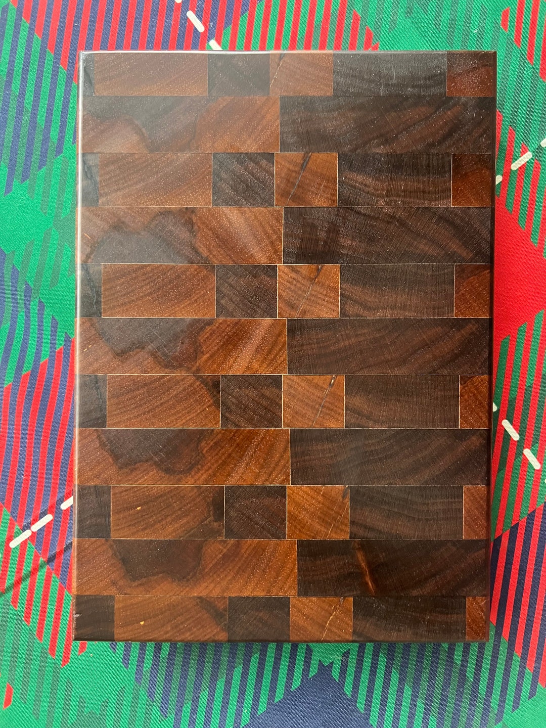 Walnut and Brazilian Oak End Grain Board. - Etsy