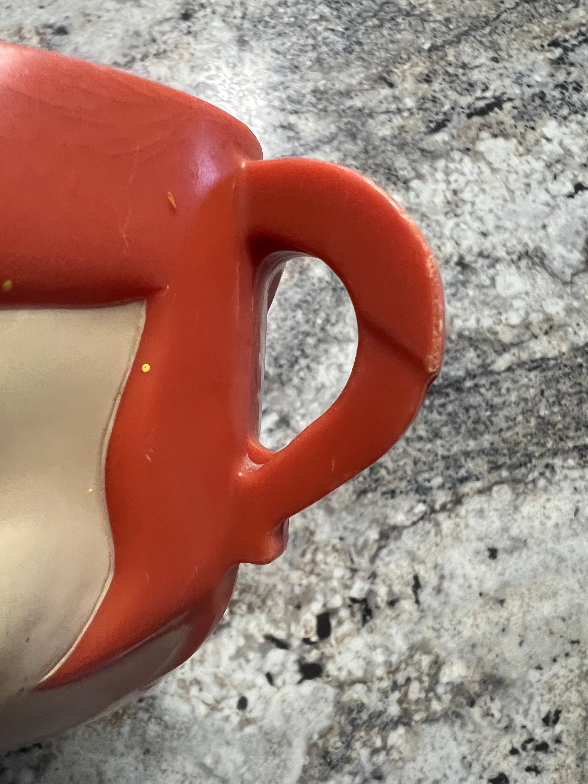 Pebbles F & F Mold Flintstones Vitamins Figural Mug Vintage 1970's ...