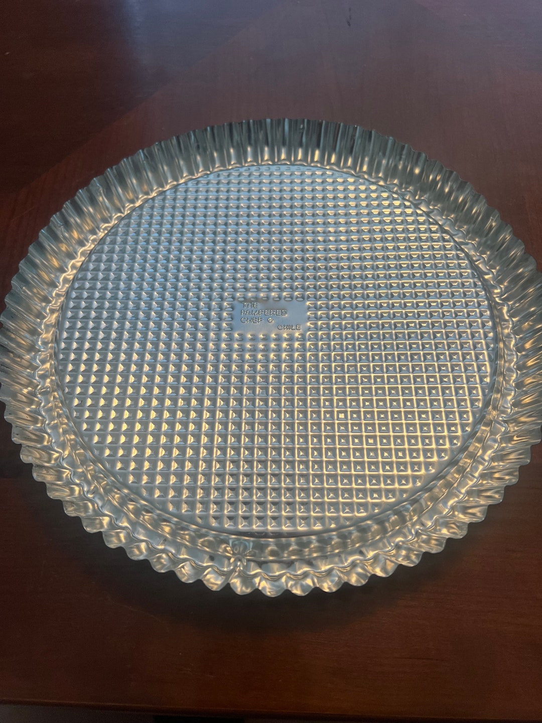 Pampered Chef Fluted Tart Flan Pie Quiche Tin Pan 10 Diameter - Etsy