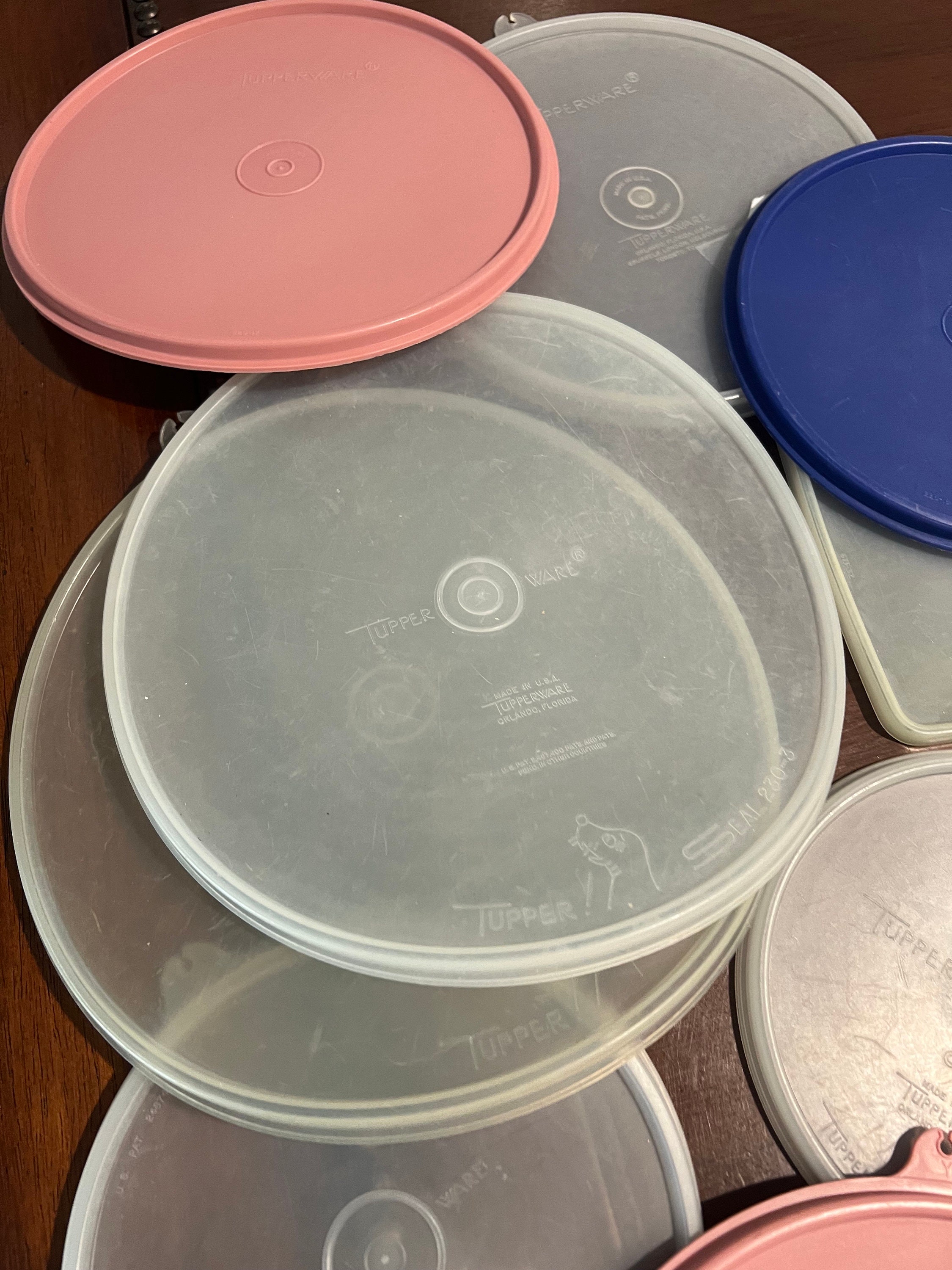 Vintage Tupperware Replacement Lids You Pick Your Lid - Etsy