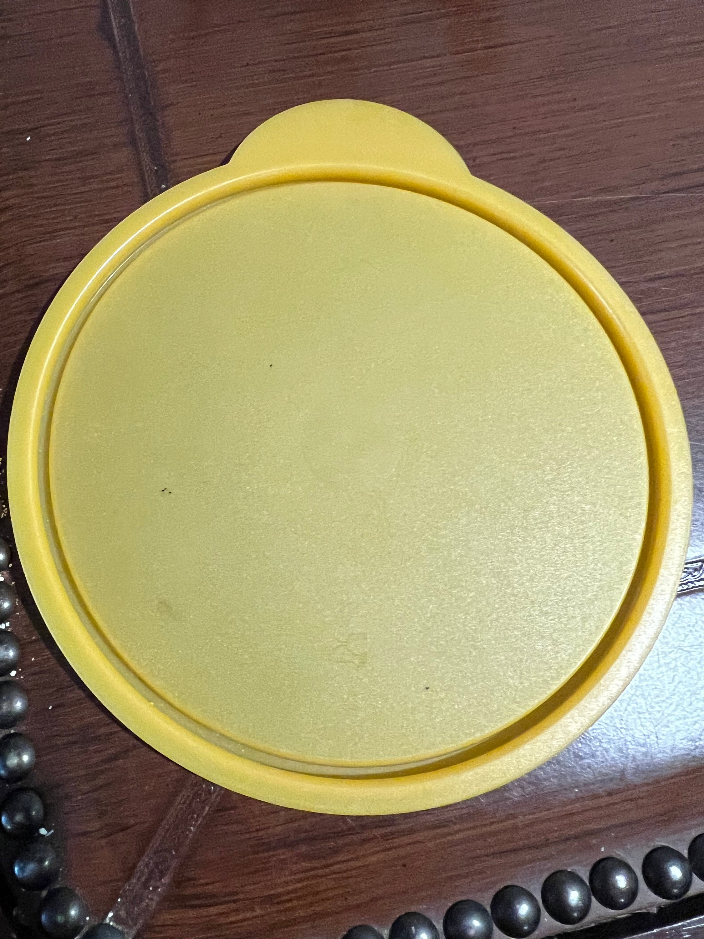 Tupperware Replacement Lid Yellow 5454A-2, 6 Diameter - Etsy