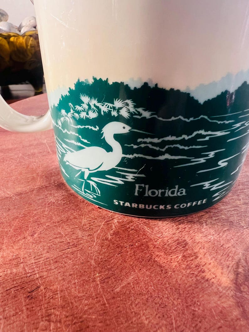 Starbucks Florida State USA Global Icon Series Mug Cup 16oz Alligator ...