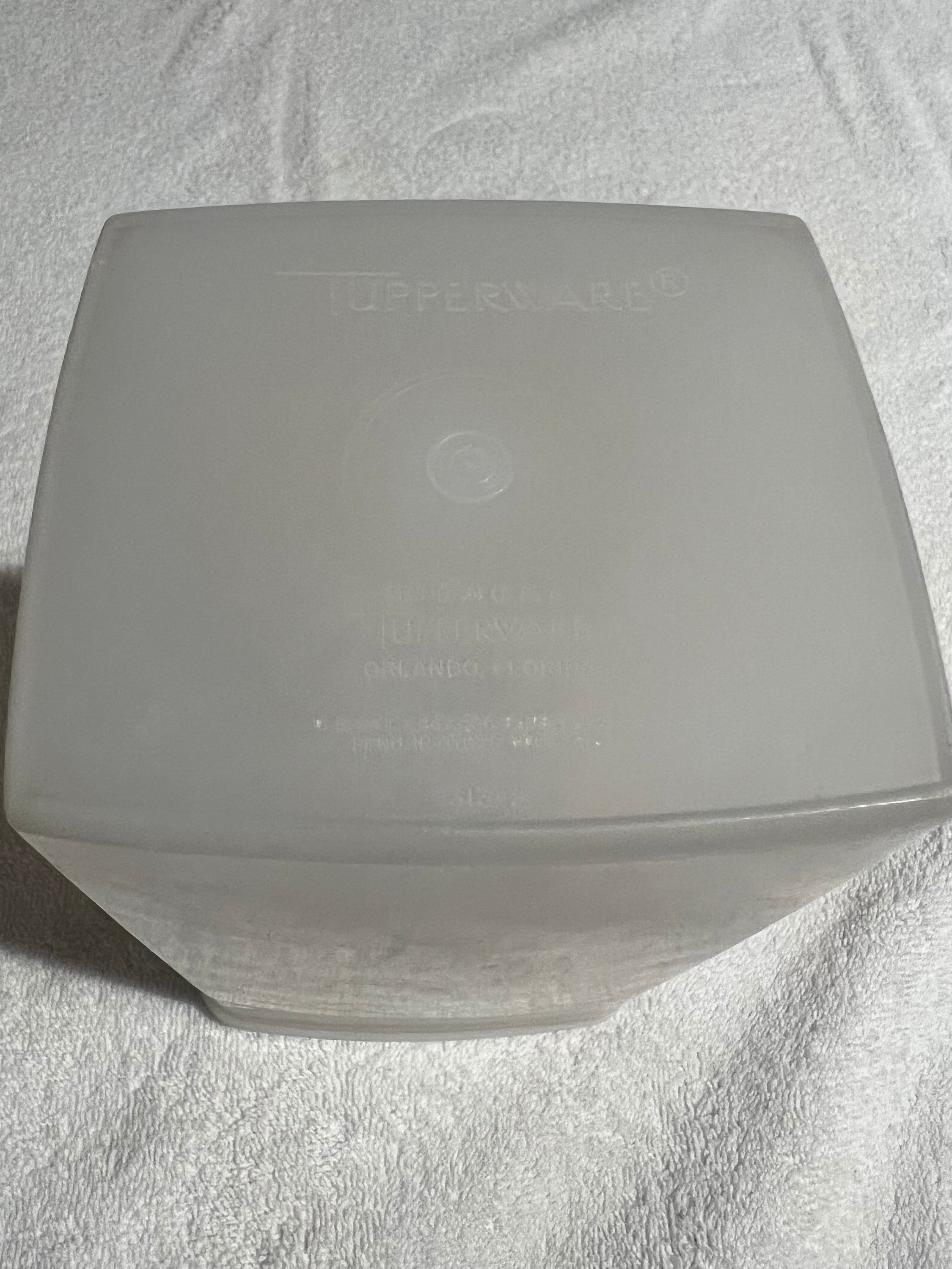 Vintage Sheer Tupperware Freezer Mate Container 313-2 With Lid 310-38 ...