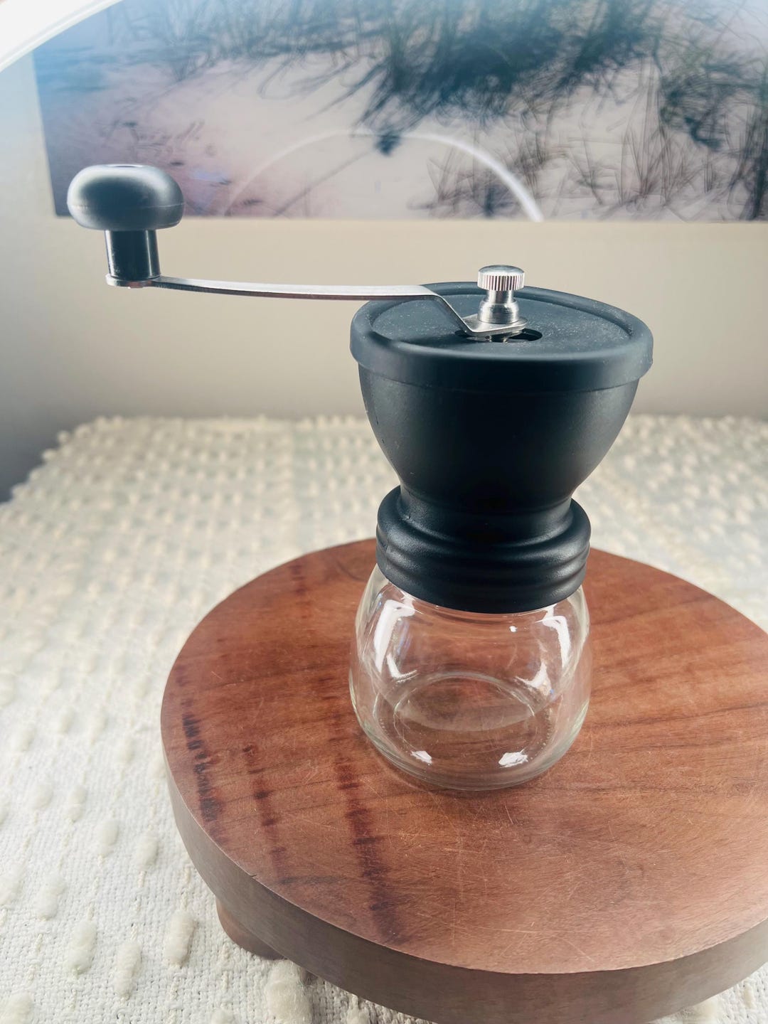 Hand Coffee Machine,manual Coffee Bean Grinder With Manual Adjustment ...