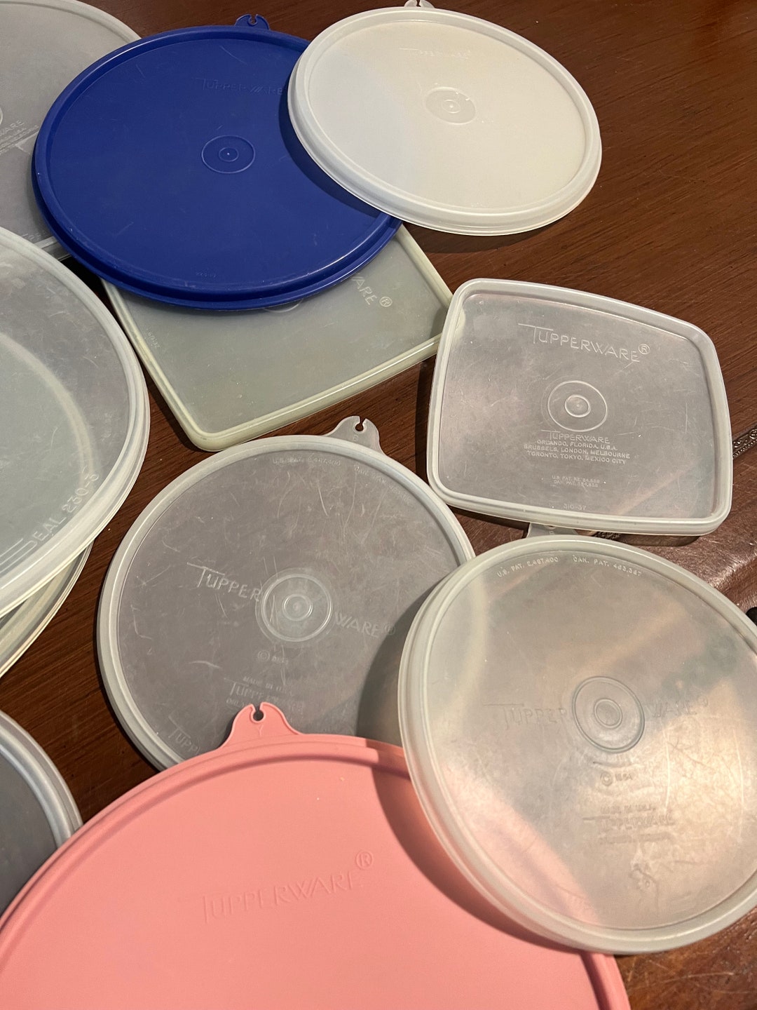 Vintage Tupperware Replacement Lids You Pick Your Lid - Etsy Canada