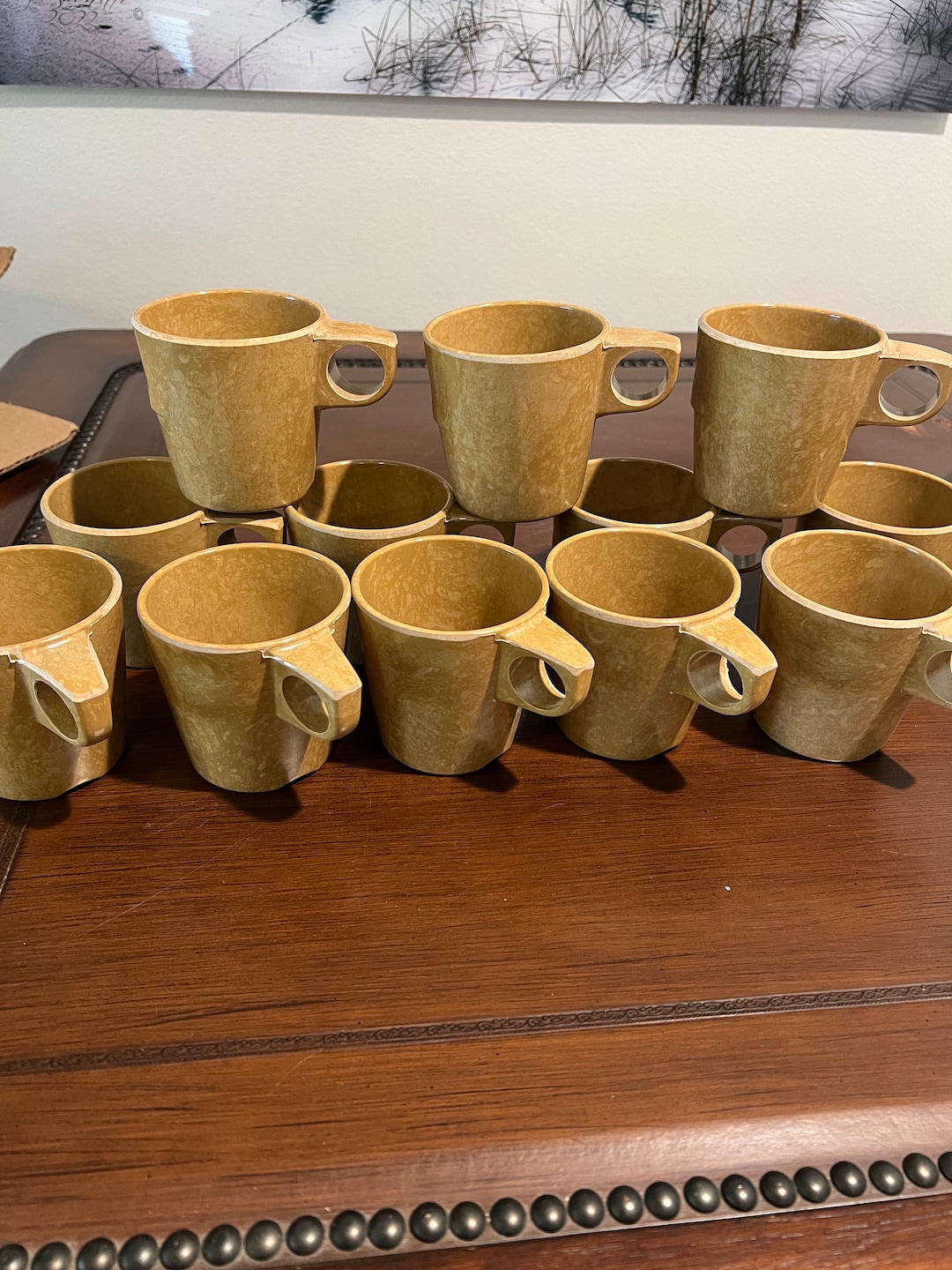 Vintage Kenro Military Mess Hall Coffee Cups 1961 Military Field Cup ...