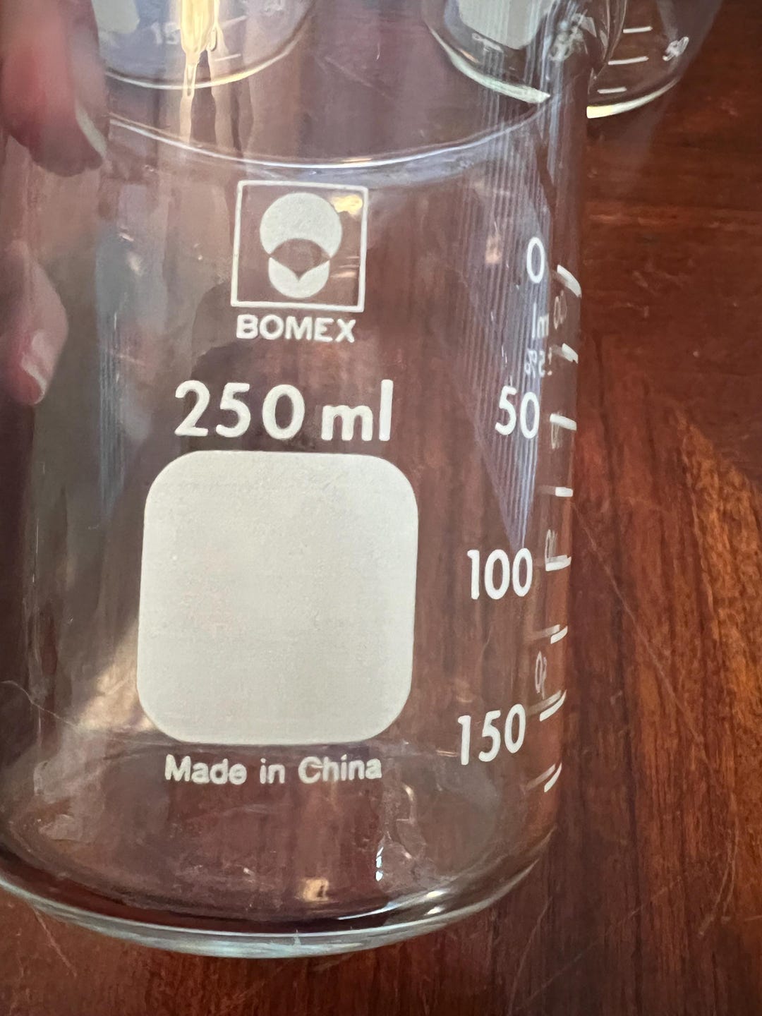 Bomex 250ml Beaker Brosilicate Glass Lot of 6 - Etsy