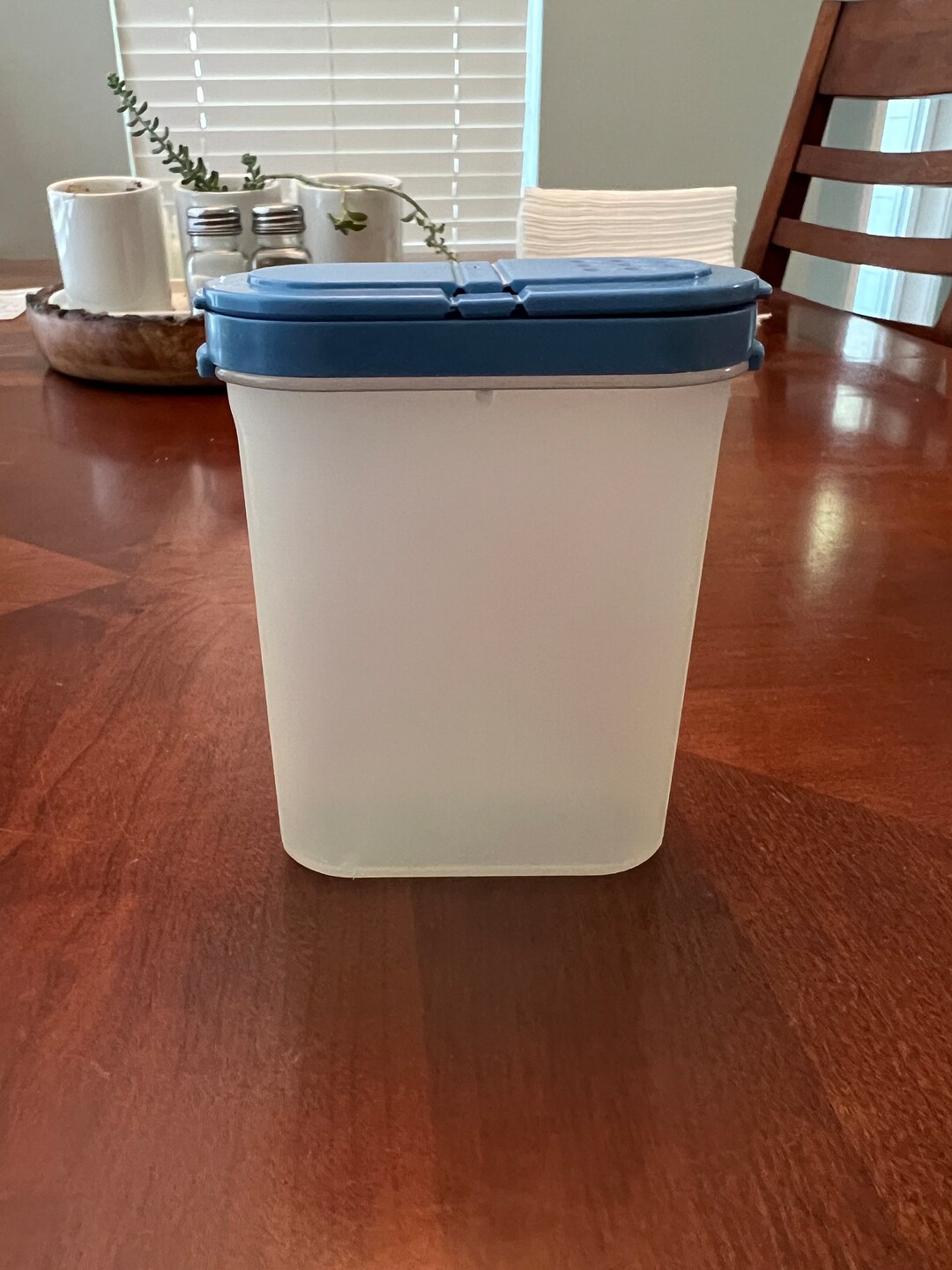 Vintage Blue TUPPERWARE Modular Mate LARGE Spice Shaker Container 1846 ...