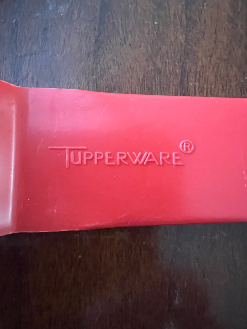 Vintage Tupperware Cake Pie Cutter Server Knife Cut N Serve Dessert ...