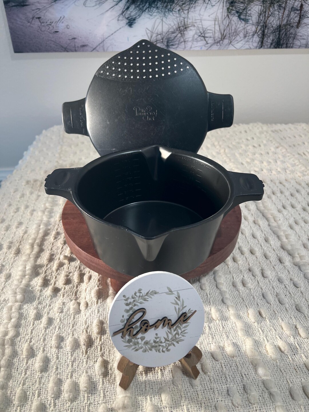 Pampered Chef Large Micro Cooker Microwave Steamer 2 Quarts/8 Cups Made ...