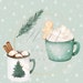 Cozy Winter Clipart Winter Magic Hot Chocolate Clipart - Etsy