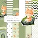Baby Fox Digital Paper, Forest Animals Prints, Digital Paper Pack ...