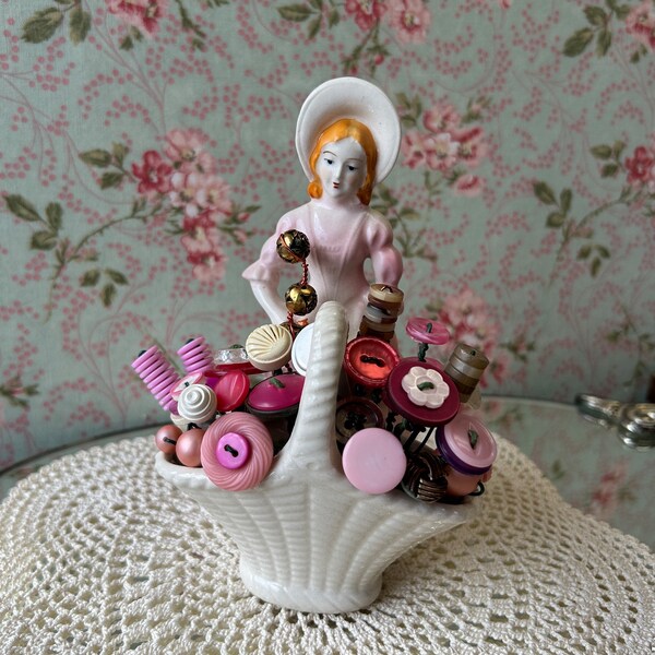 Vintage Button Art - Etsy