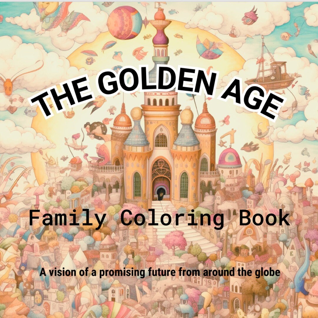 Golden Age Coloring Book - Etsy