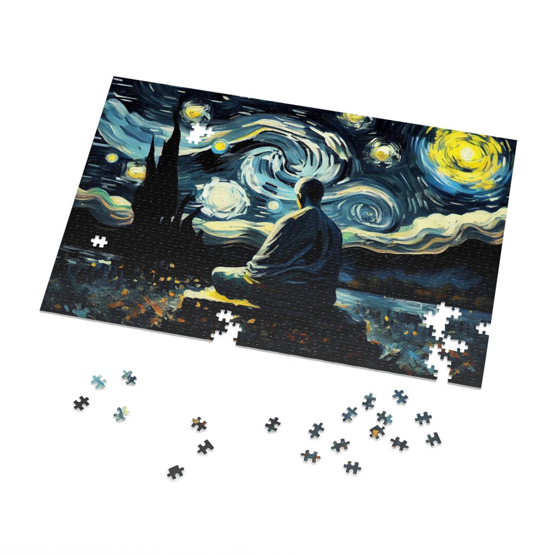 Visionary Meditation Painting Puzzles for Adults Psychedelic Spiritual ...