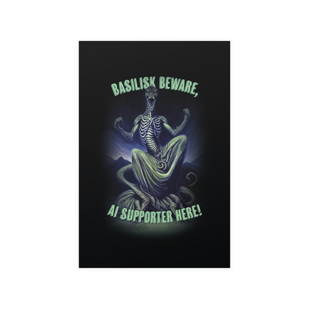 Show Some Love for Roko's Basilisk | Poster Design - Etsy