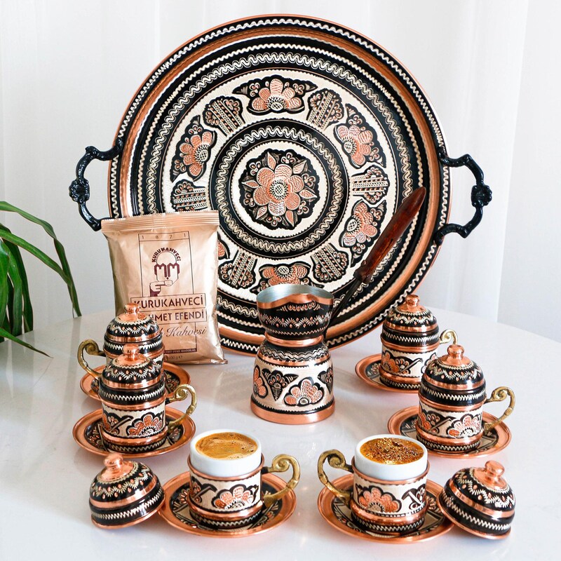 Turkish Coffee Set - Etsy