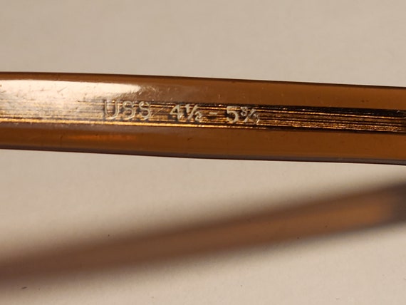 Uss Optical Vintage Military Issue Eyeglasses Frame Gem