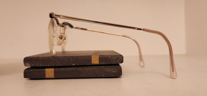 Norville Browline Vintage Johnny Depp Style Gold Frames - Etsy