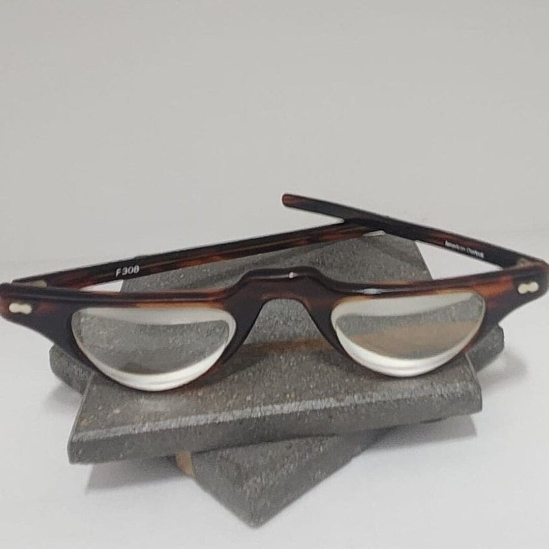American Optical F308 Vintage Half Frame Reading Glasses Frame Etsy