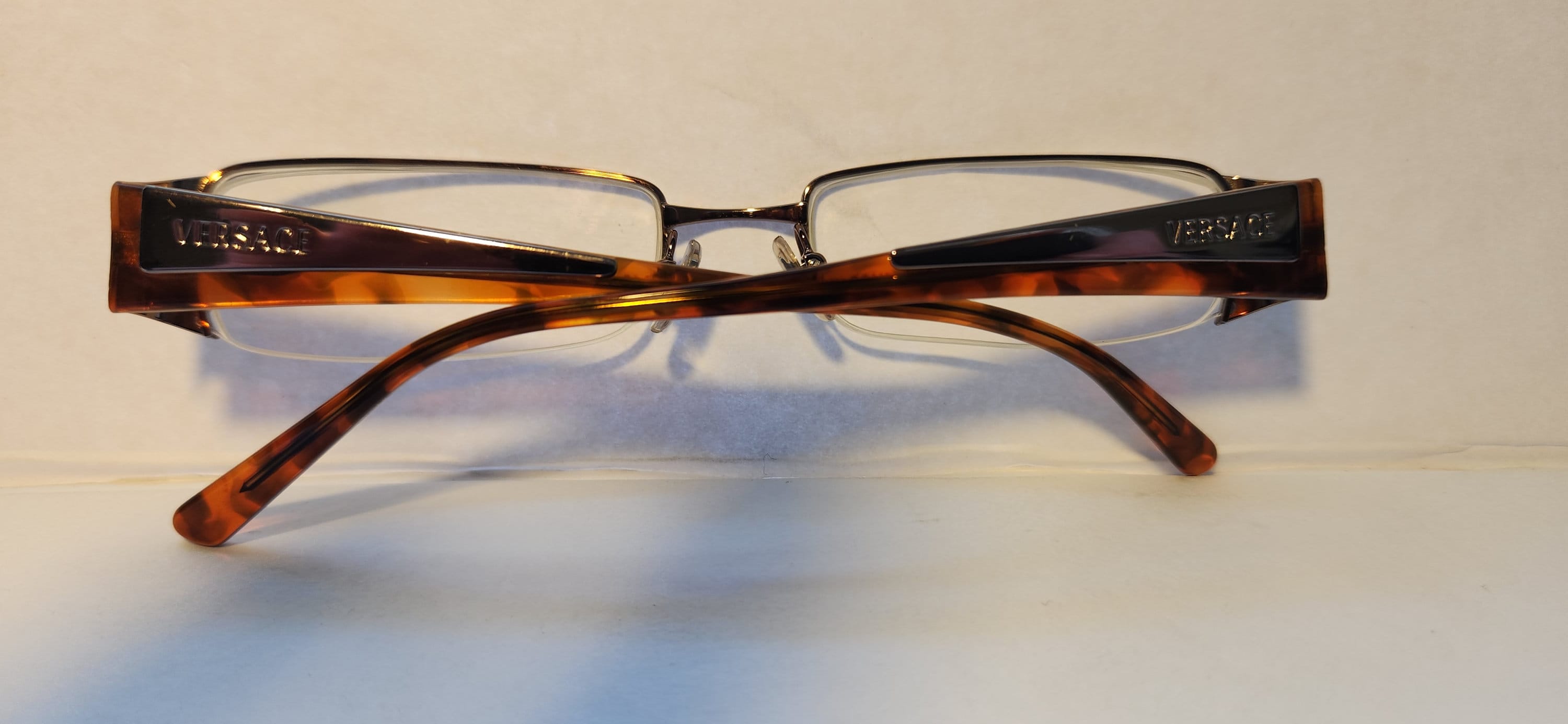 Versace Vintage Half Moon Eyeglasses Frames - Etsy
