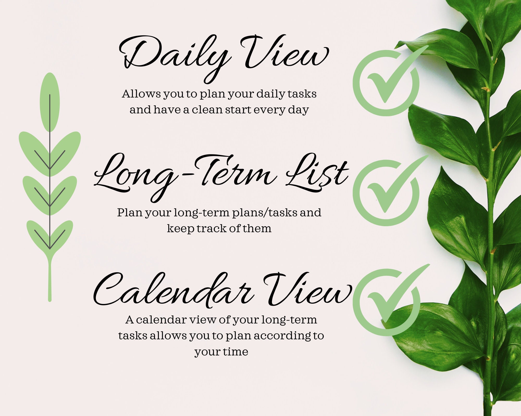 Excel to Do List Template, Digital Task Tracker, Daily to Do, Planner ...