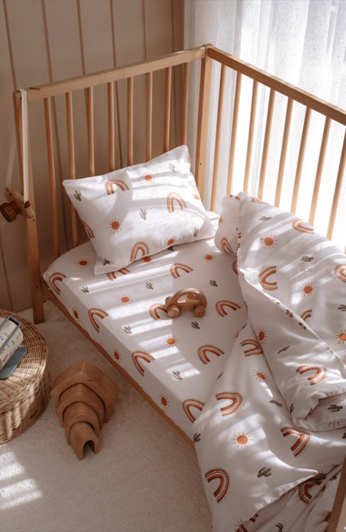 Personalized Baby Duvet Cover Set, Toddler Bedding, Twin Size Bedding ...